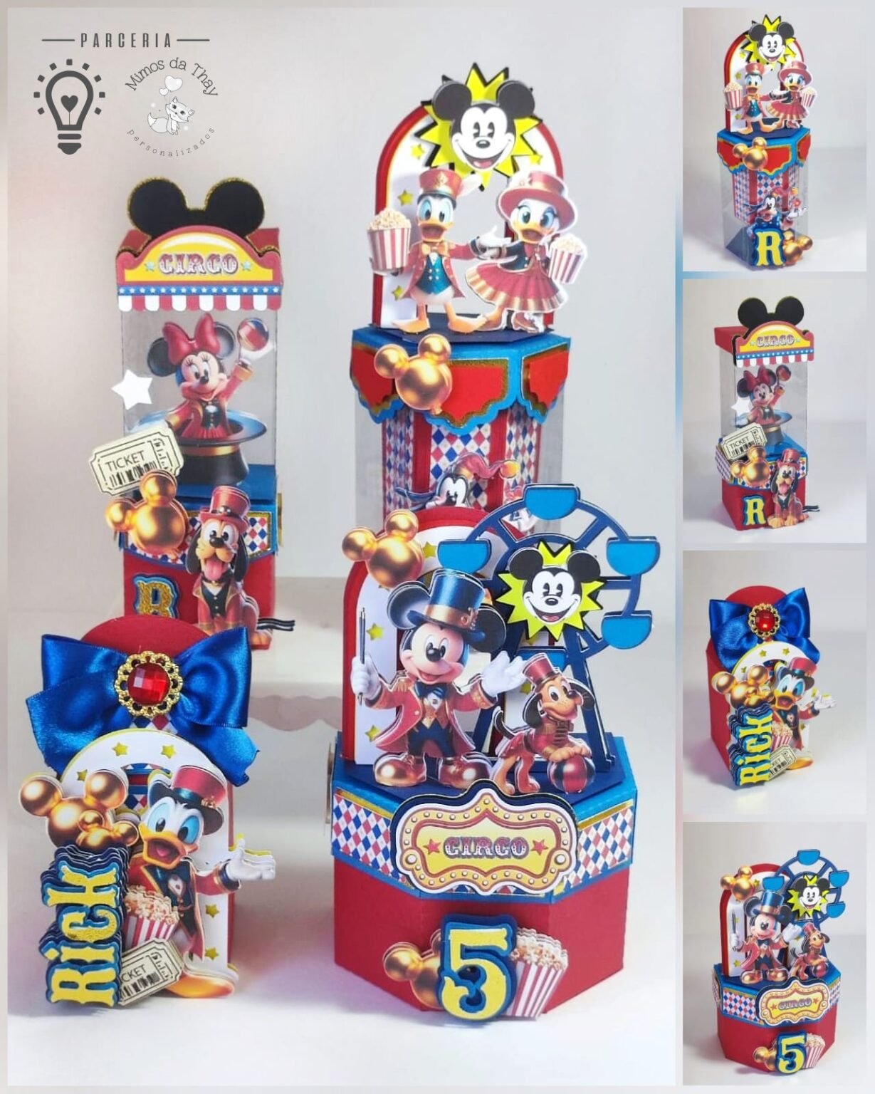 Mickey Circo – Kit Festa - Arquivos Digitais Prontos