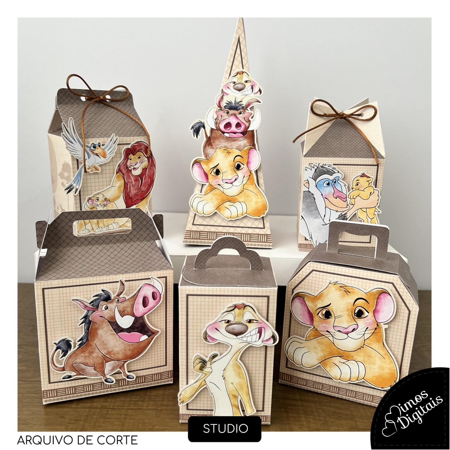 Rei Leão – Kit Festa - Arquivos Digitais Prontos
