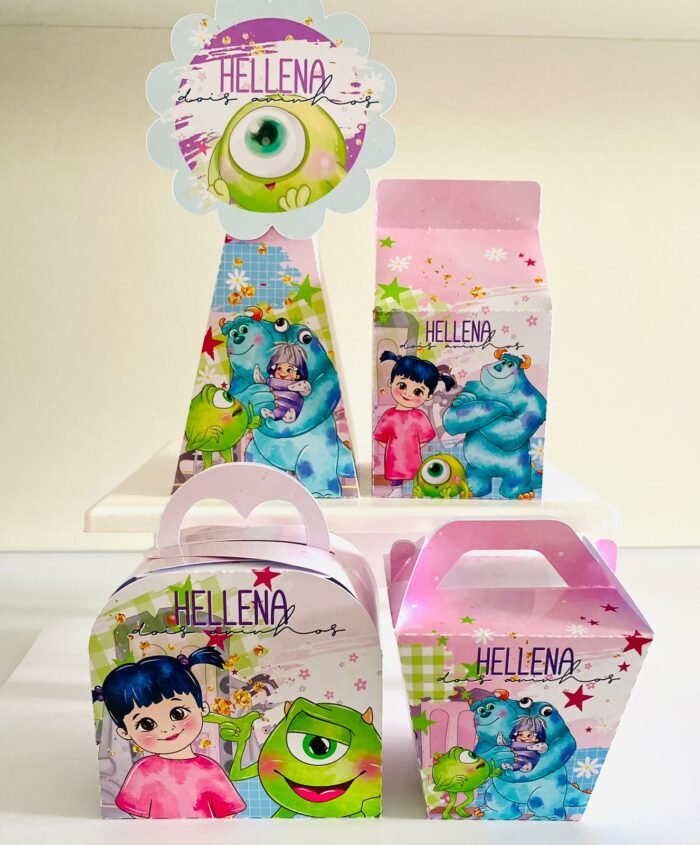 Monstros Sa Menina – Kit Festa - Arquivos Digitais Prontos