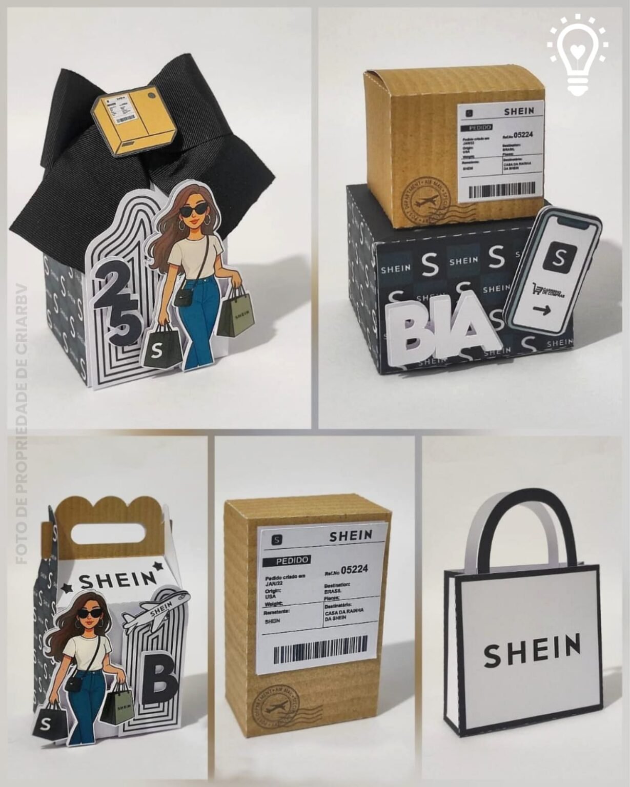 Compras Shein – Kit Festa - Arquivos Digitais Prontos